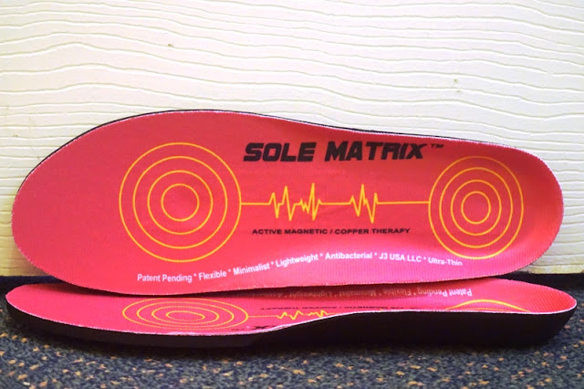 Sole Matrix Insole With Active Copper Magnetic Therapy | Gadget ...