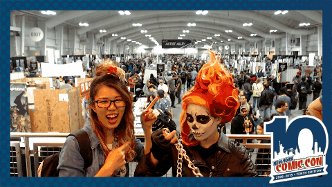 Female Ghost Rider Cosplay At New York Comic Con. - POP! Goes The Nubia