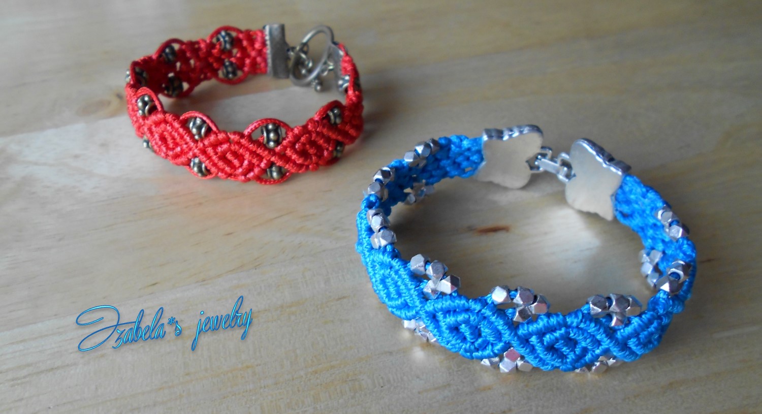 Izabela Craftwork Macrame Bracelets 7 Rosebud Macrame Bracelets