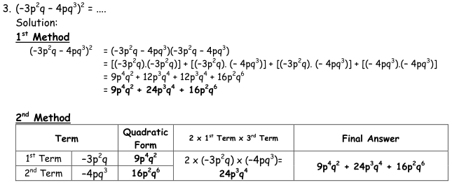 Matematika SMP Kanisius: Perkalian Aljabar 2