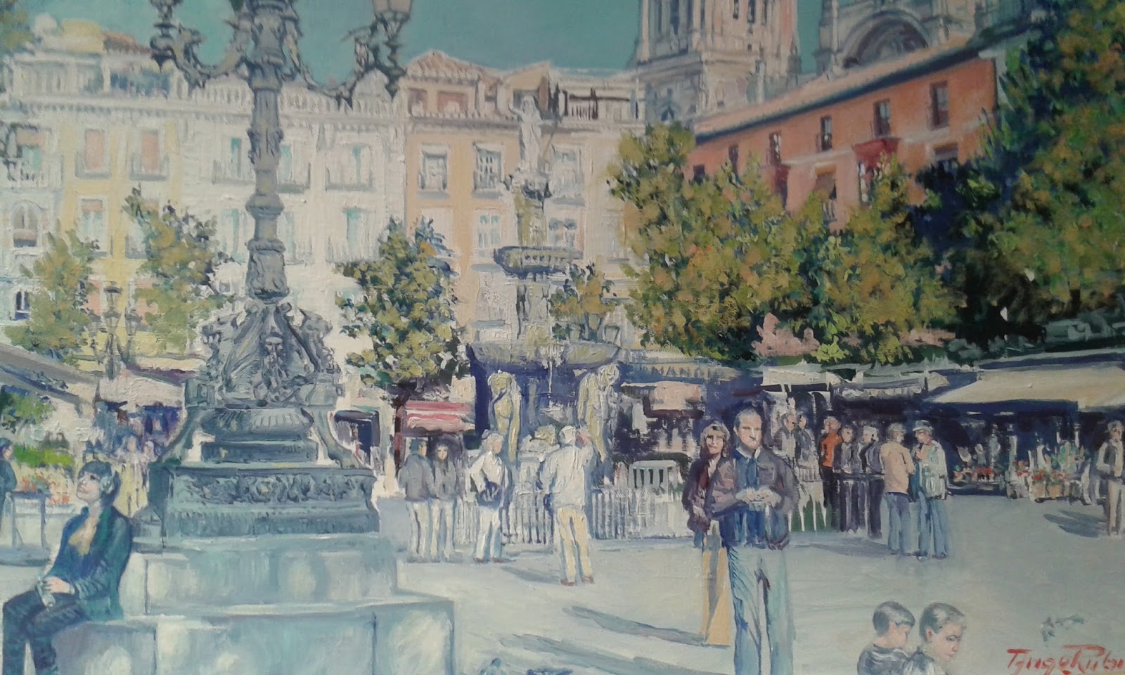 LA ODISEA DE LOS DÍAS: SOBRE LA OBRA DE ÁNGEL RUBIO EN EL CALC DE GRANADA