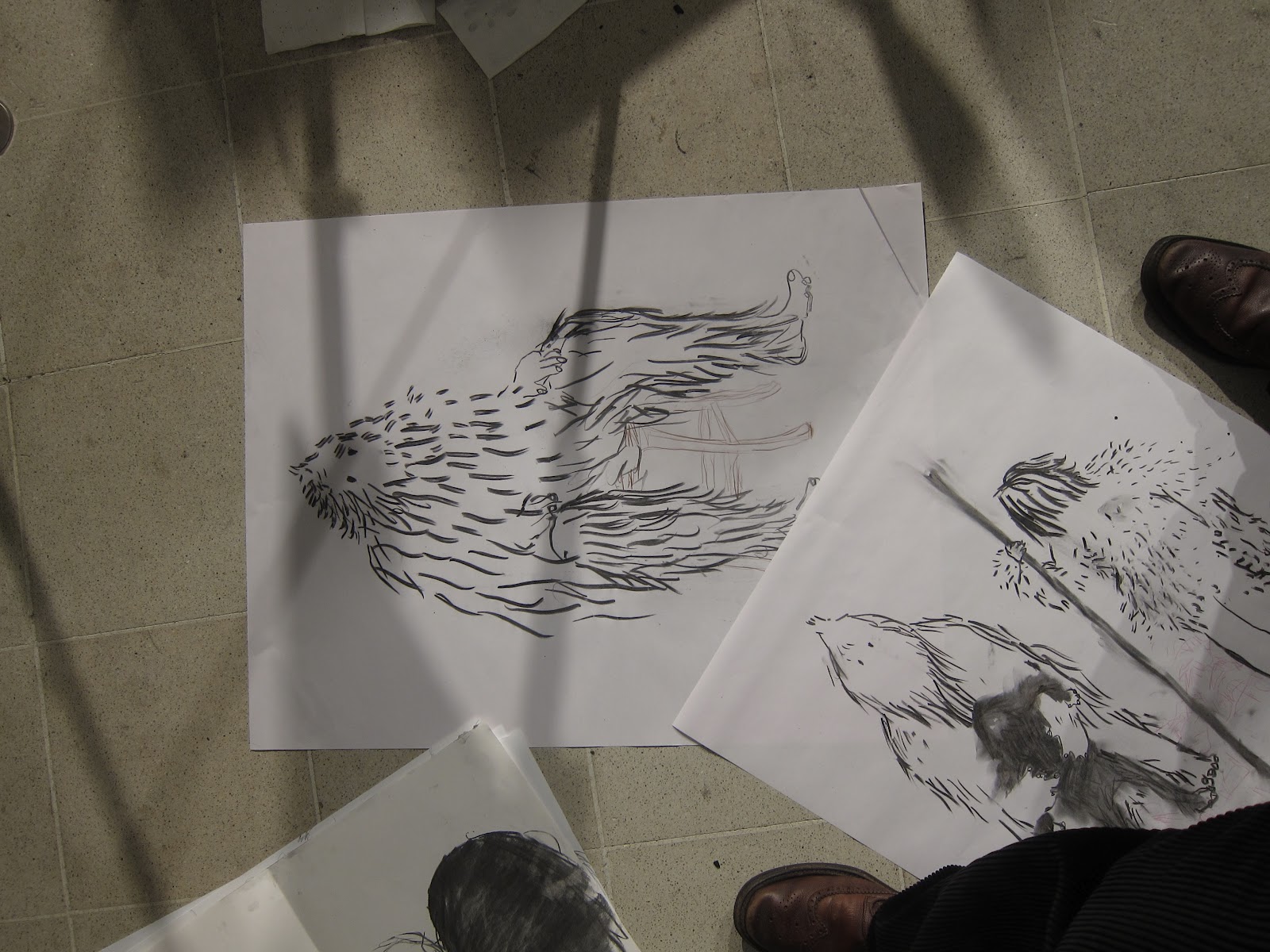 Stephen Fowler: Drawings from the Wildman Life drawing Class part 2