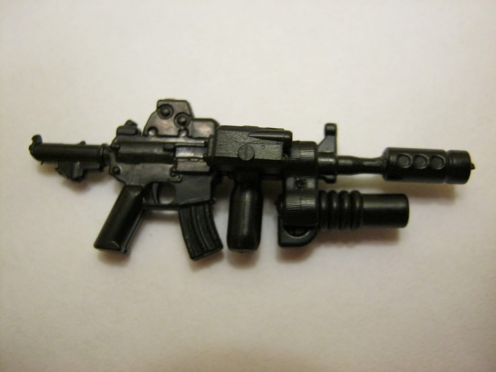 Griff's custom lego weapons: M16 versions