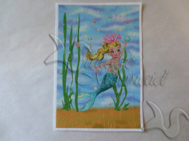 MERBABIES FABRIC BLOCKS BY WWW.VINTAGEMERMAID.COM