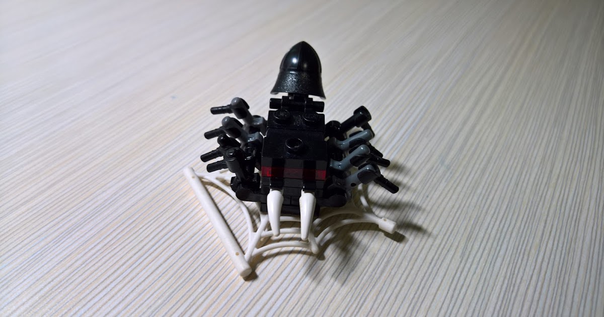 Kids' Lego Construct: Long-Jaw Jumping Spider