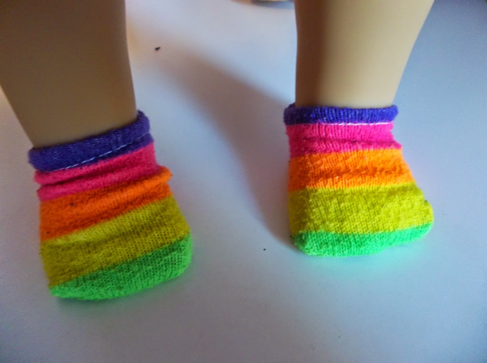 American Girl Place: Doll sock tutorial!!!