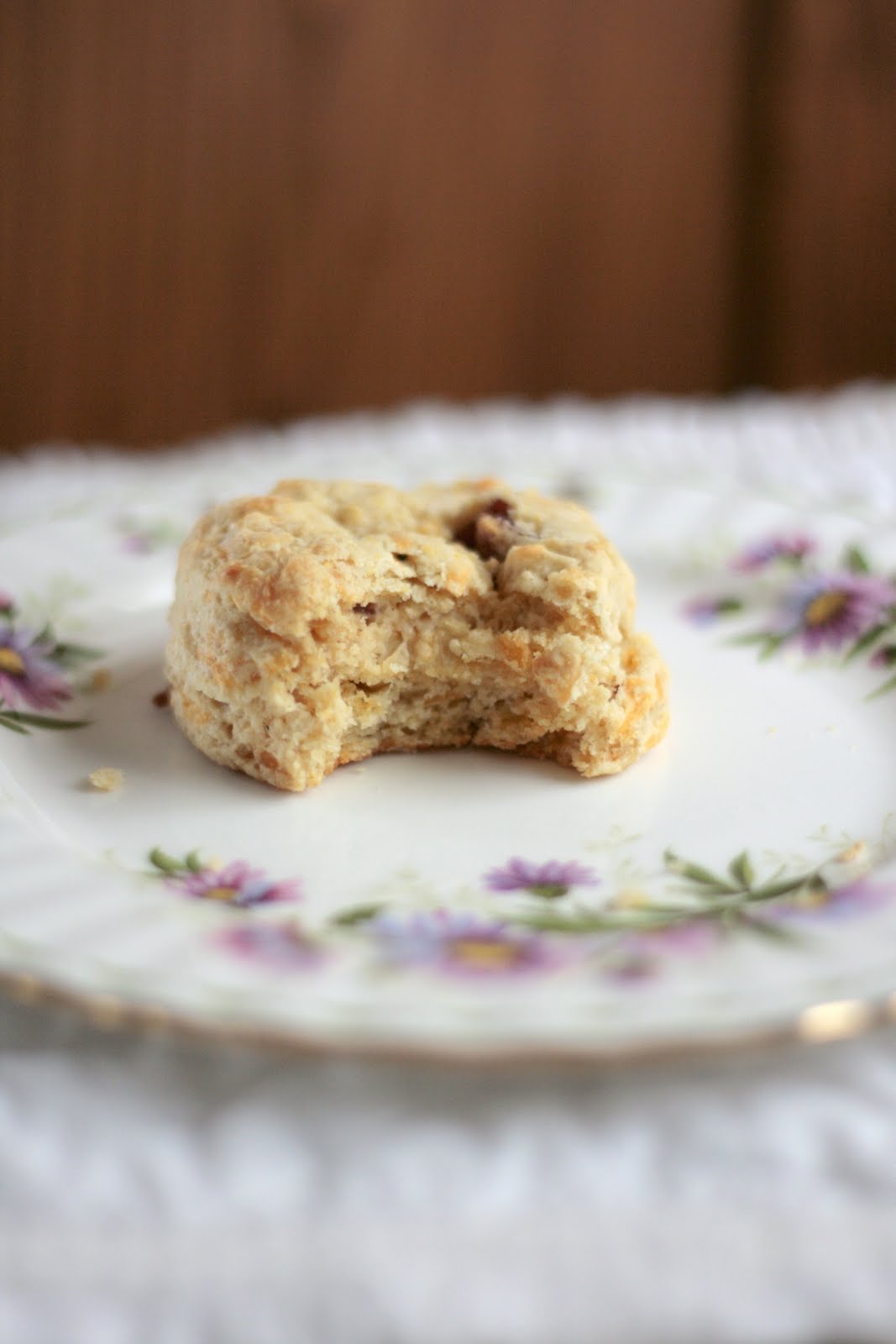Indigo Scones: Brown Sugar Bacon Cheddar Biscuits