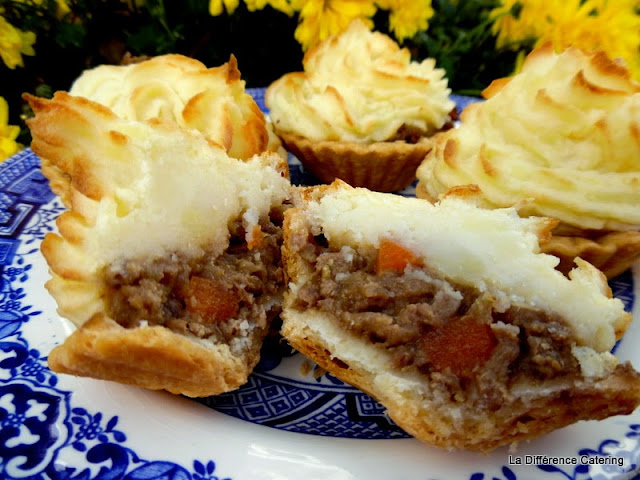 La Différence: Mini Cottage Pies with Duchess Potatoes