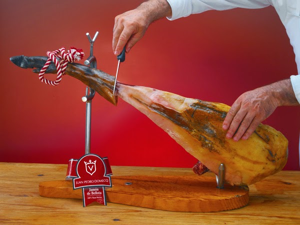 Las Recetas de Finuca: Cortar jamón