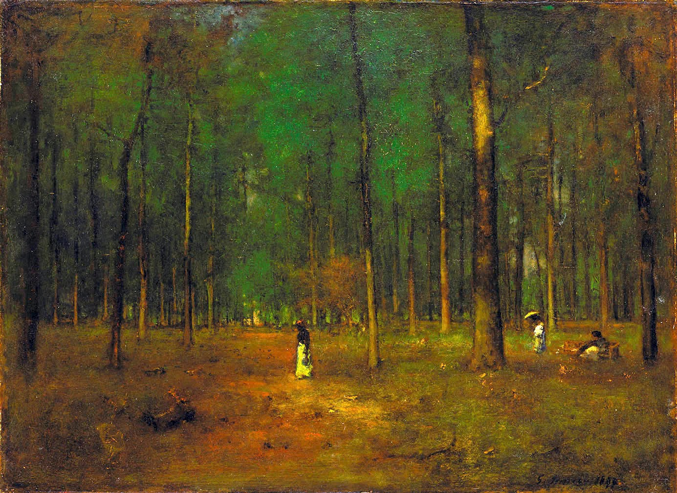 Sous un ciel brouillé: George Inness