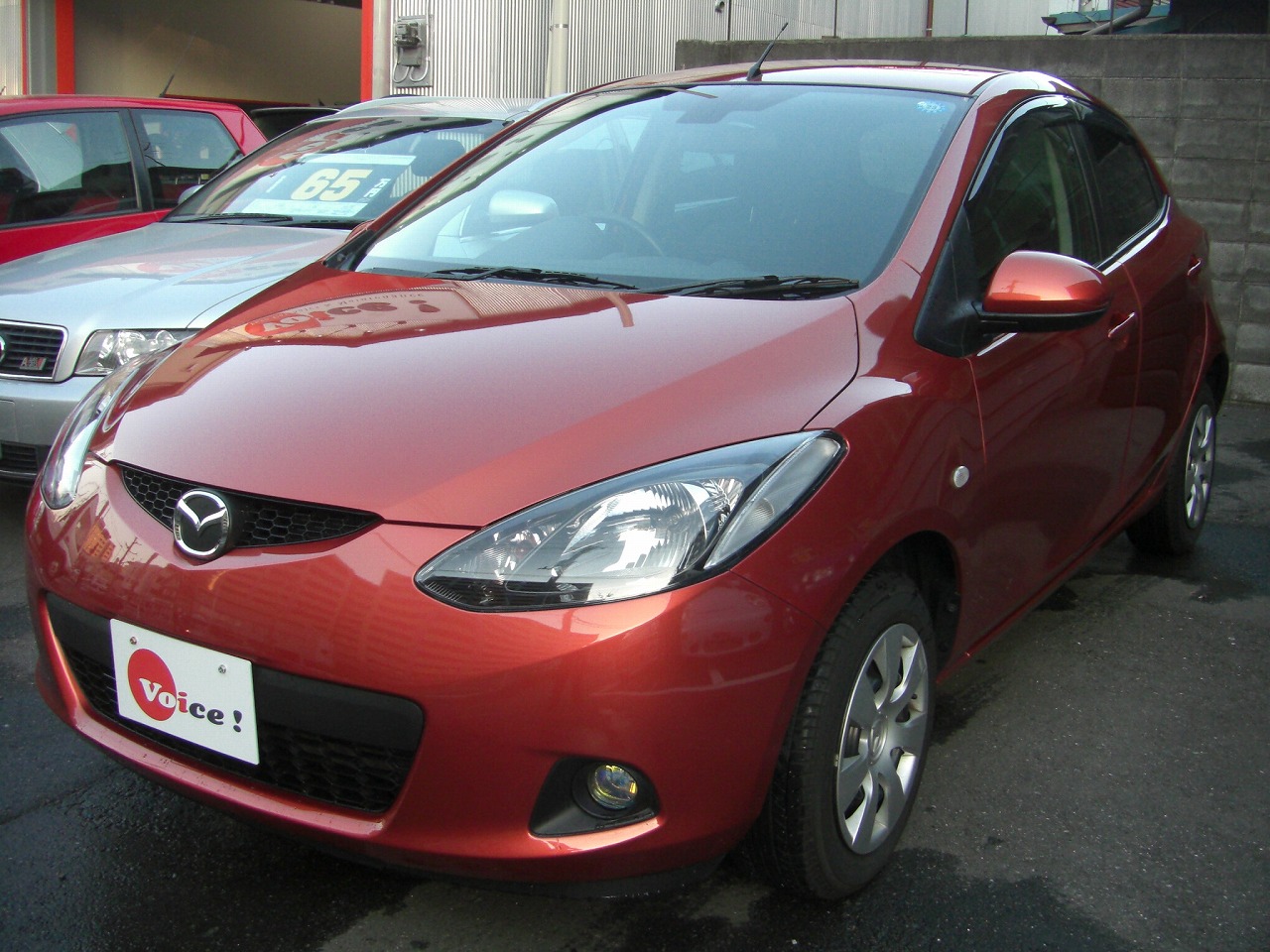 Voice ヴォイス: 注文車両 マツダ デミオ（DE3FS） 入庫