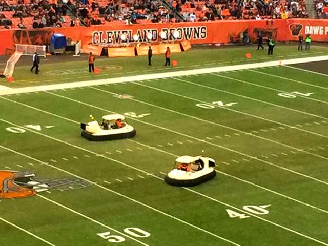 Neoteric Hovercraft Blog: Cleveland Browns: 0 … Hovercraft Halftime ...
