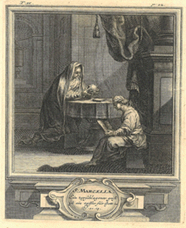 ORTHODOX CHRISTIANITY THEN AND NOW: Saint Marcella of Rome (+ 410)