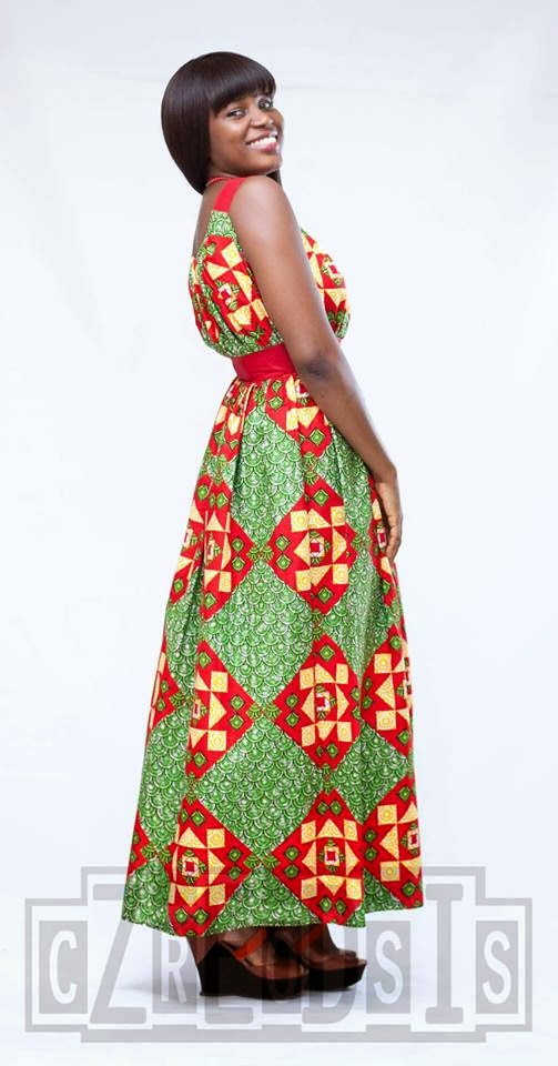 Subira Wahure Official African Couture Blog: KITENGE;MAXI DRESS