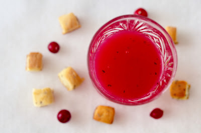 Širšių lizdas: Spanguolių kisielius