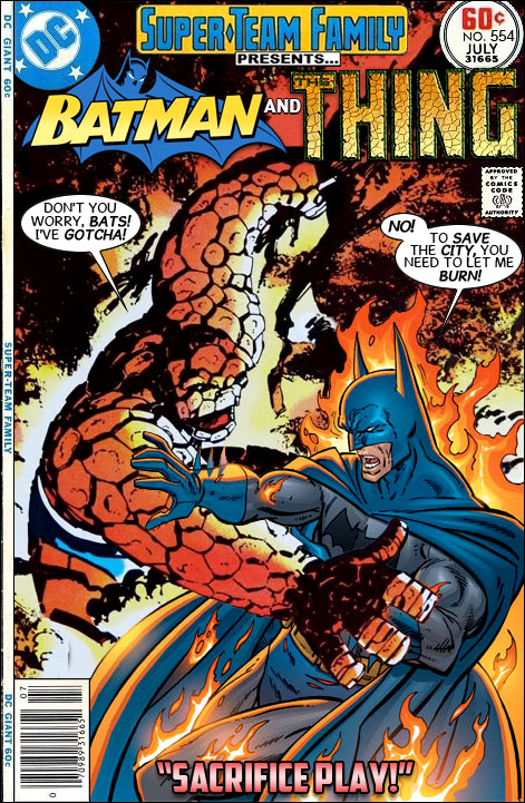 Super-Team Family: The Lost Issues!: Batman and The Thing in "Sacrifice ...