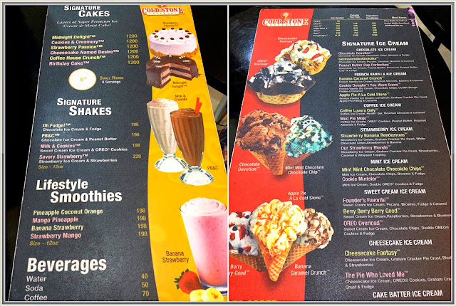 Cold Stone Creamery | My Little World by Mommy Rackell