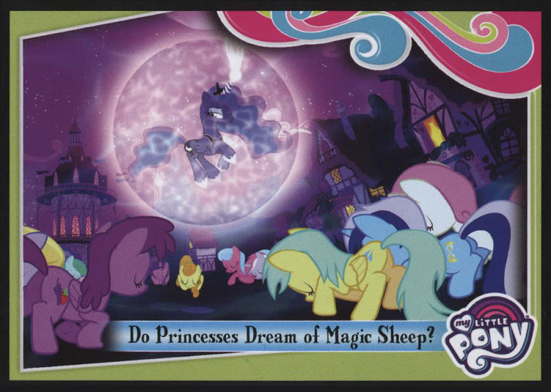 My Little Pony Do Princesses Dream of Magic Sheep? Series 4 Trading ...