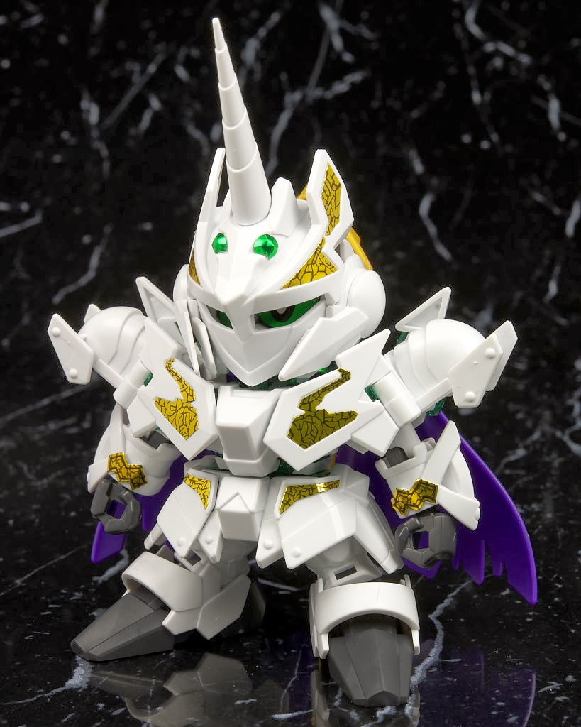 GUNDAM GUY: SD BB LEGEND Knight Unicorn Gundam - Review by Hacchaka