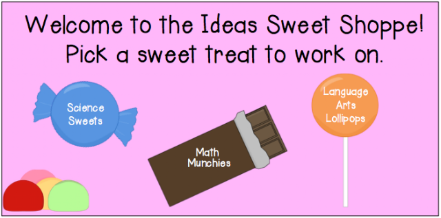 2 Happy Teachers: Ideas Sweet Shoppe