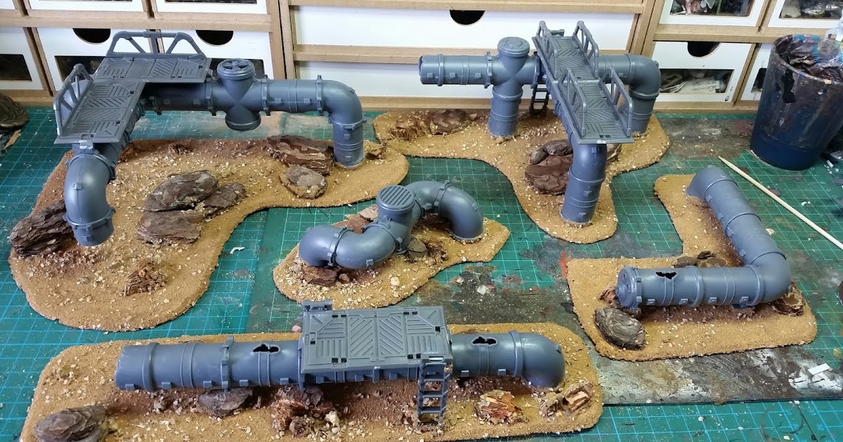 The Anarchy of Anton!: Mantic plastic pipe terrain for Gorkamorka ...