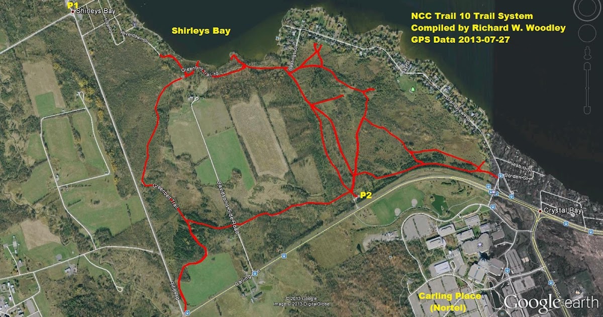 Richard's GPS Trail Maps: Trail 10 Trail System