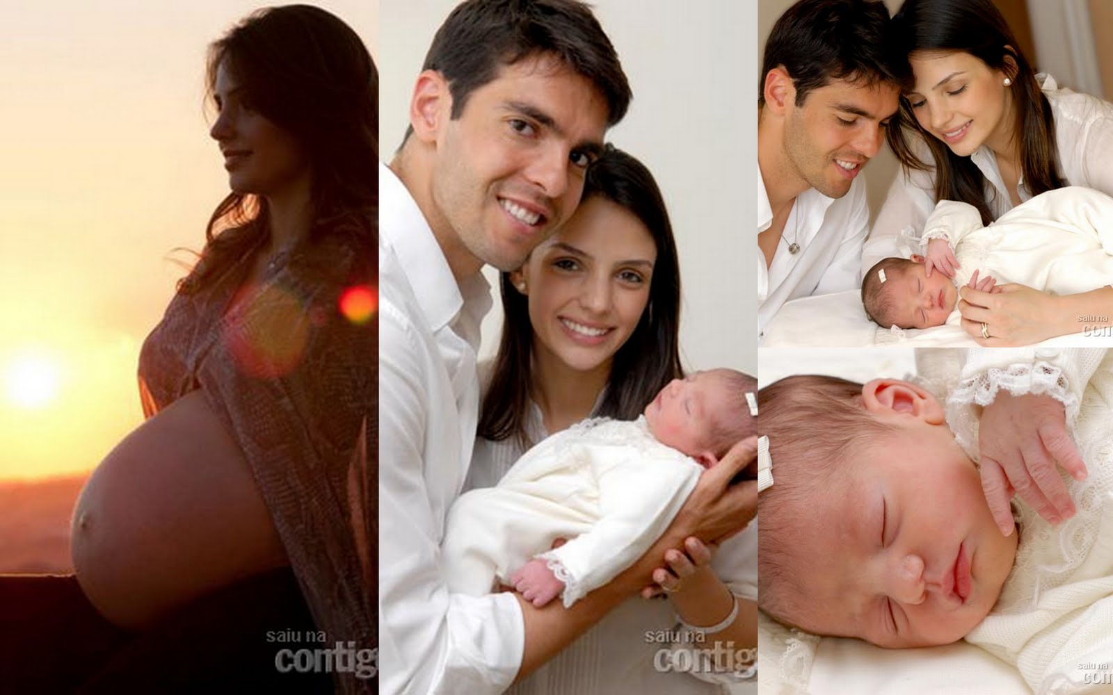 Mães online: Isabella, a nova bebê de Kaká e Caroline