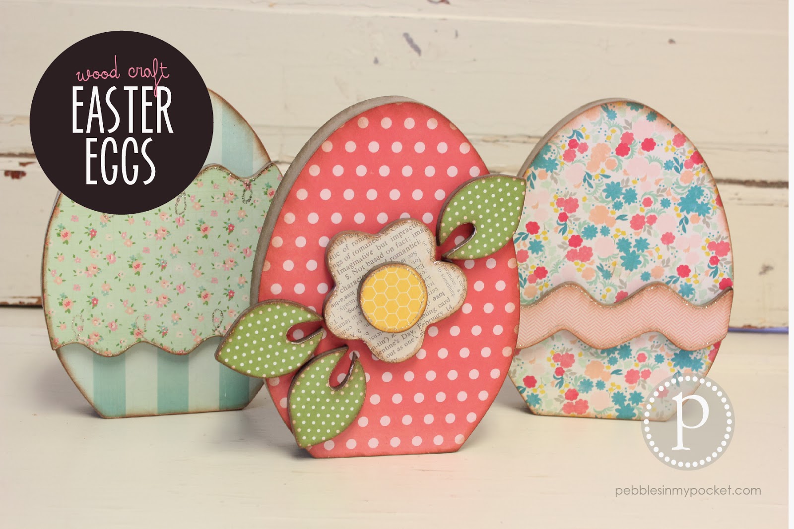 Pebbles In My Pocket Blog: Easter Spring Wood Craft Kits
