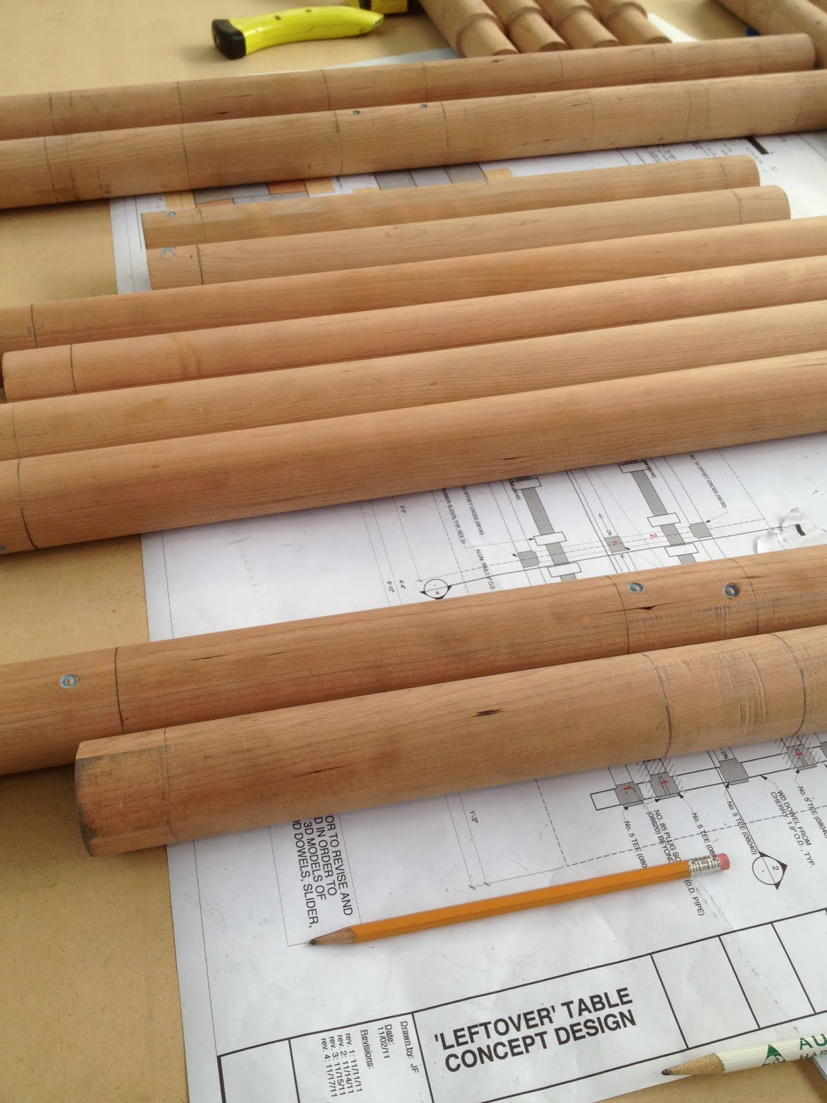 Fernau & Hartman Updates: Leftover Table II Update No. 2: Base Struts ...