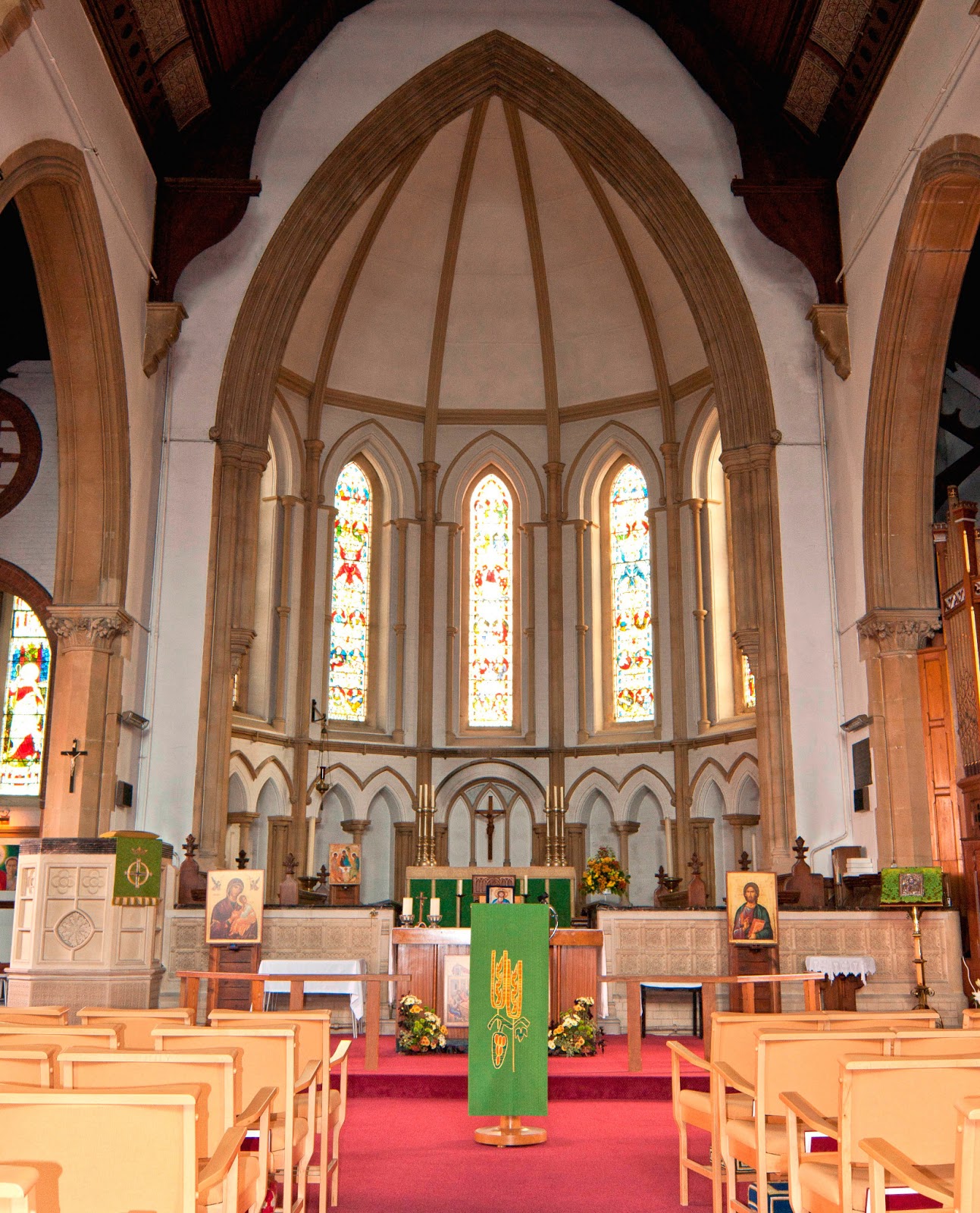 Victorian Churches: 95 - Benjamin Ferrey: Christ Church, Eastbourne ...