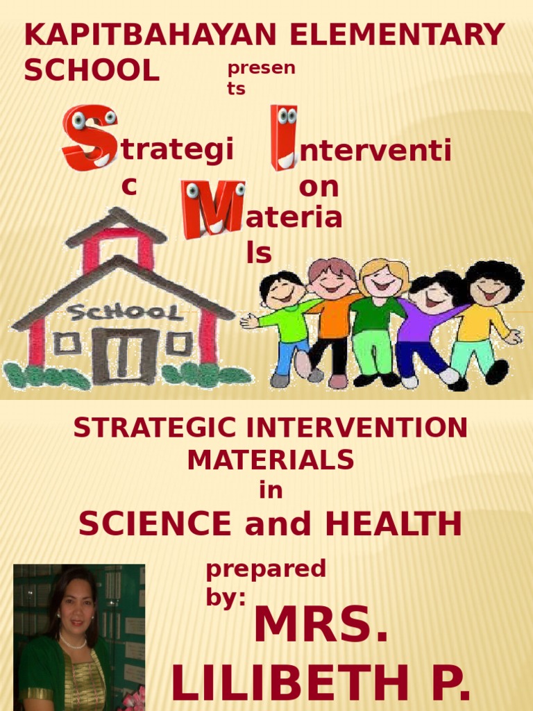 strategic intervention material - philippin news collections