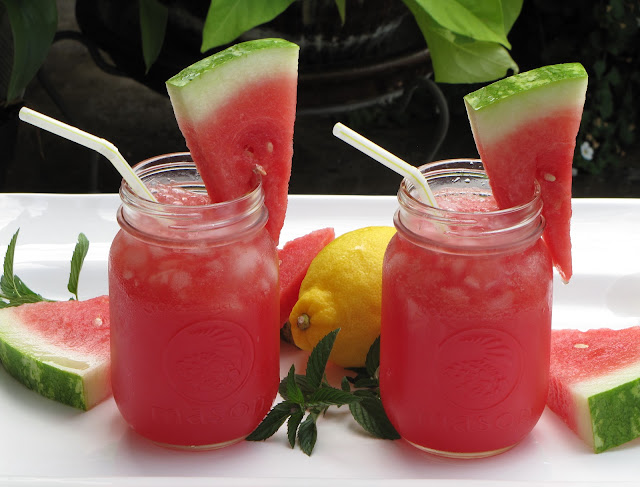 From My Table To Yours: Sparkling Watermelon Lemonade