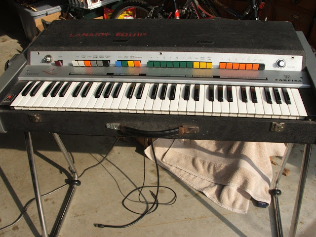 MATRIXSYNTH: The SYNTHE SLALOM! - 1973 Farfisa Model VIP-345 SN 6232