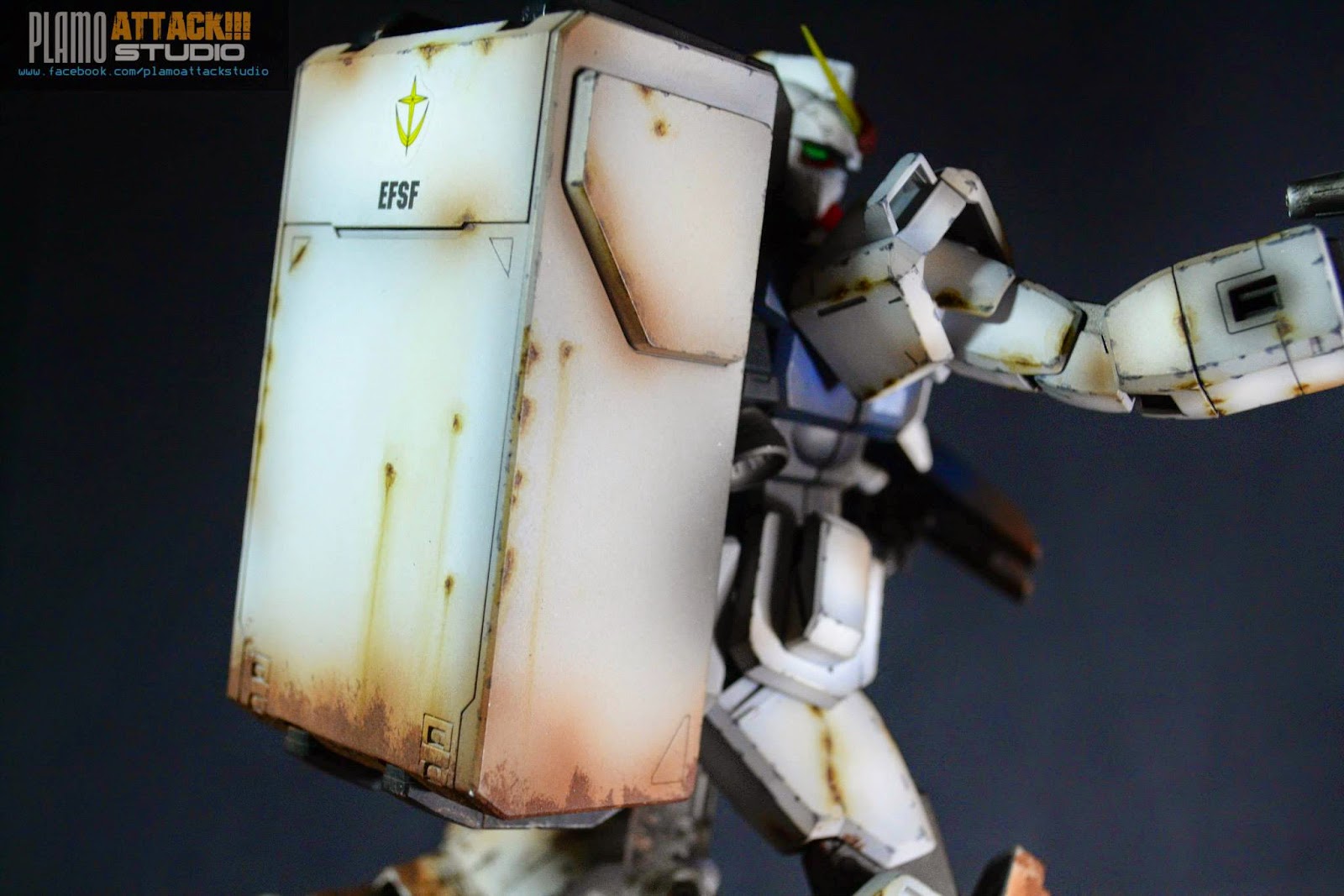 Custom Build: MG 1/100 RX-79[G] Ground Type Gundam (1 of 2 Flat+mud ...