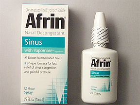 Afrin (Oxymetazoline HCl); Merck Sharp Dohme - OBATGeneric
