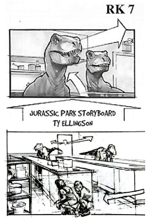 Welcome to Classic JURASSIC PARK Storyboards by Dave Lowery, John Bell ...