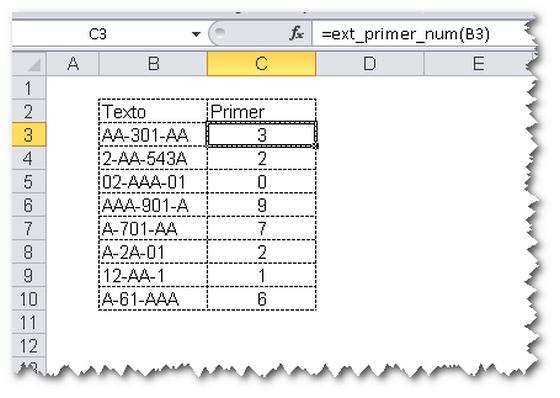 JLD Excel en Castellano - Usar Microsoft Excel eficientemente: Extraer números de cadenas de texto