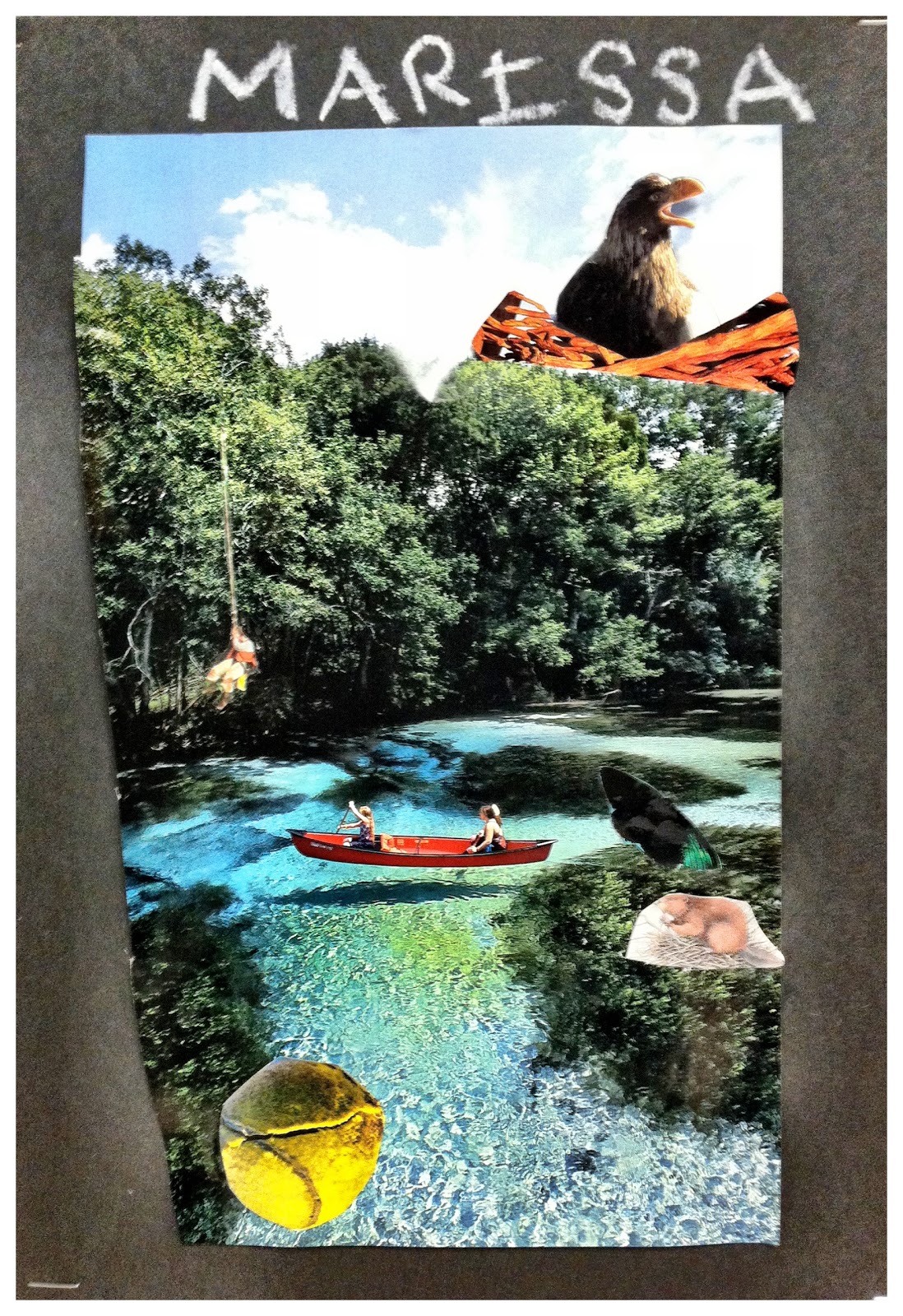 Organized Chaos: 4th Grade - Surrealism Collages