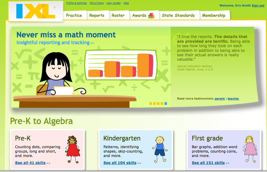 Mrs. Scott's Fabulous First Graders: IXL