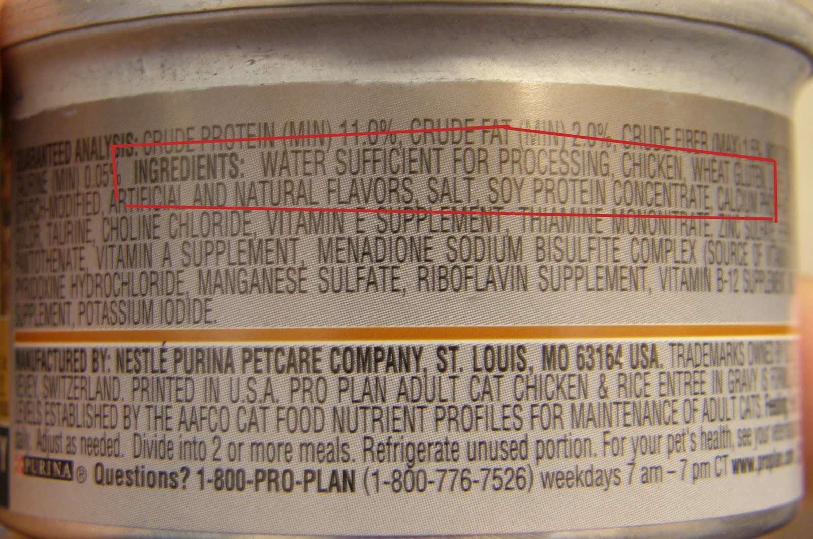 Scottsdale Cat Clinic: Cat Food Labels Decoded