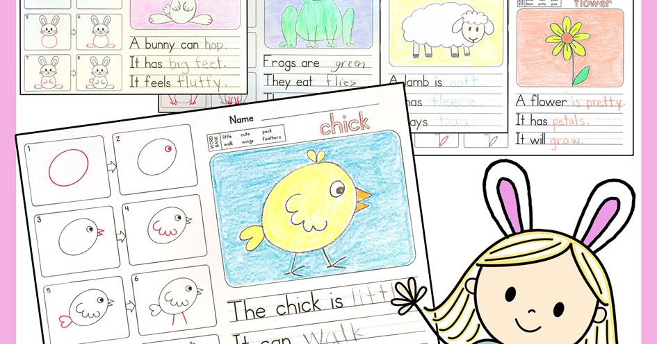 Pam Hyer: How to Draw: Spring/Easter