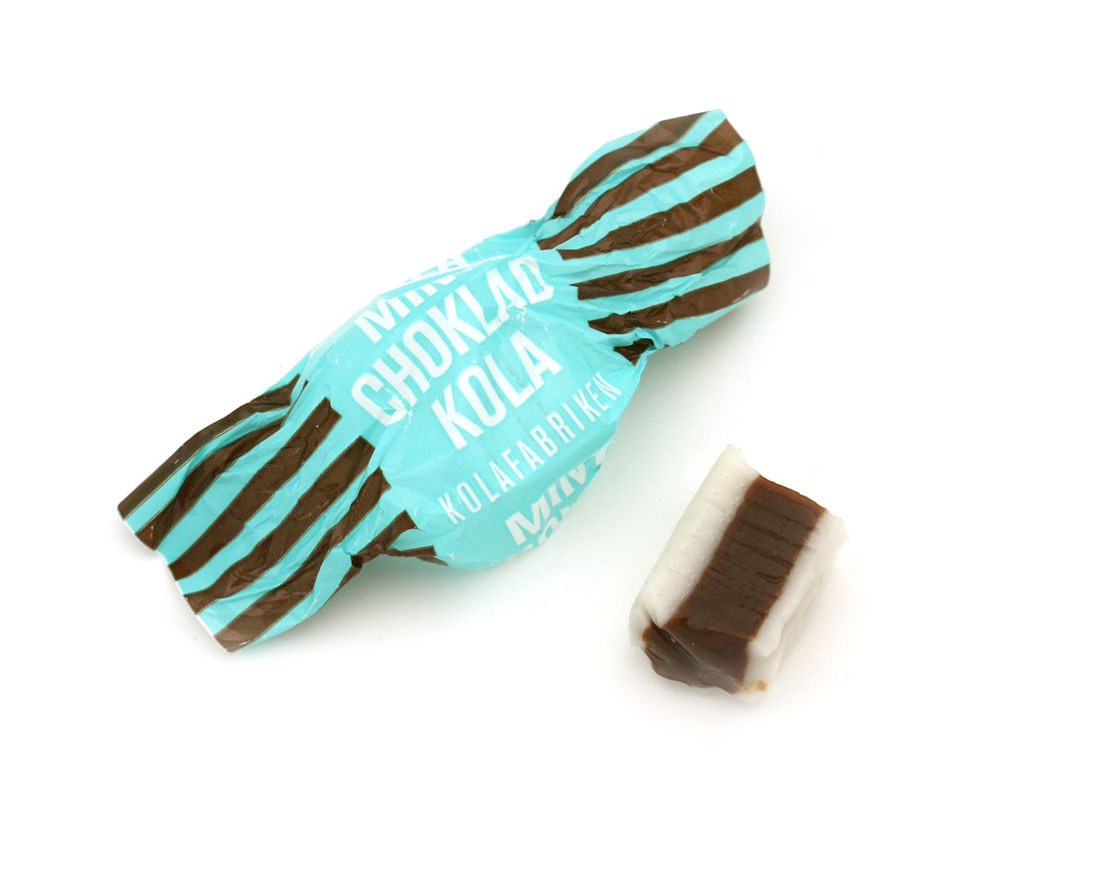 Toffee de menta i xocolata de Kolafabriken