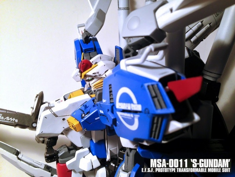 MG 1/100 Ex-S Gundam Patch Work Conversion Build