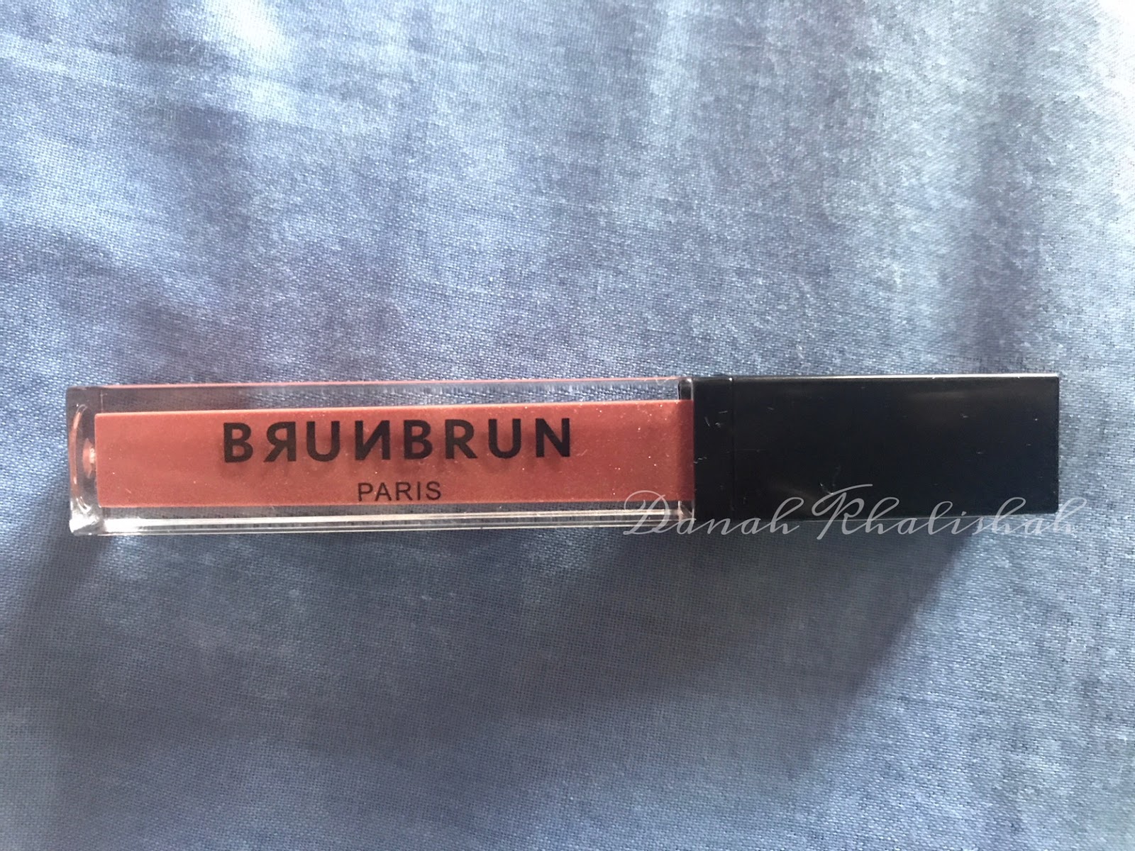 REVIEW BRUN BRUN PARIS LIP GLACE & LIP CHEEK EYE COLOR - By Danah Khalishah