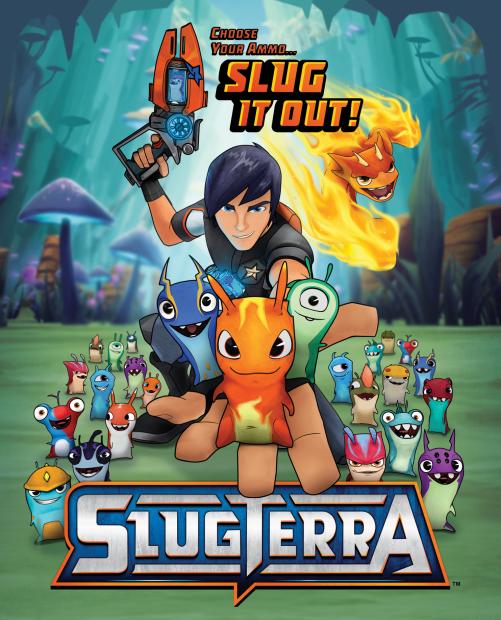 The Art of Andy Poon: Slugterra made its debut in US on Disney XD!