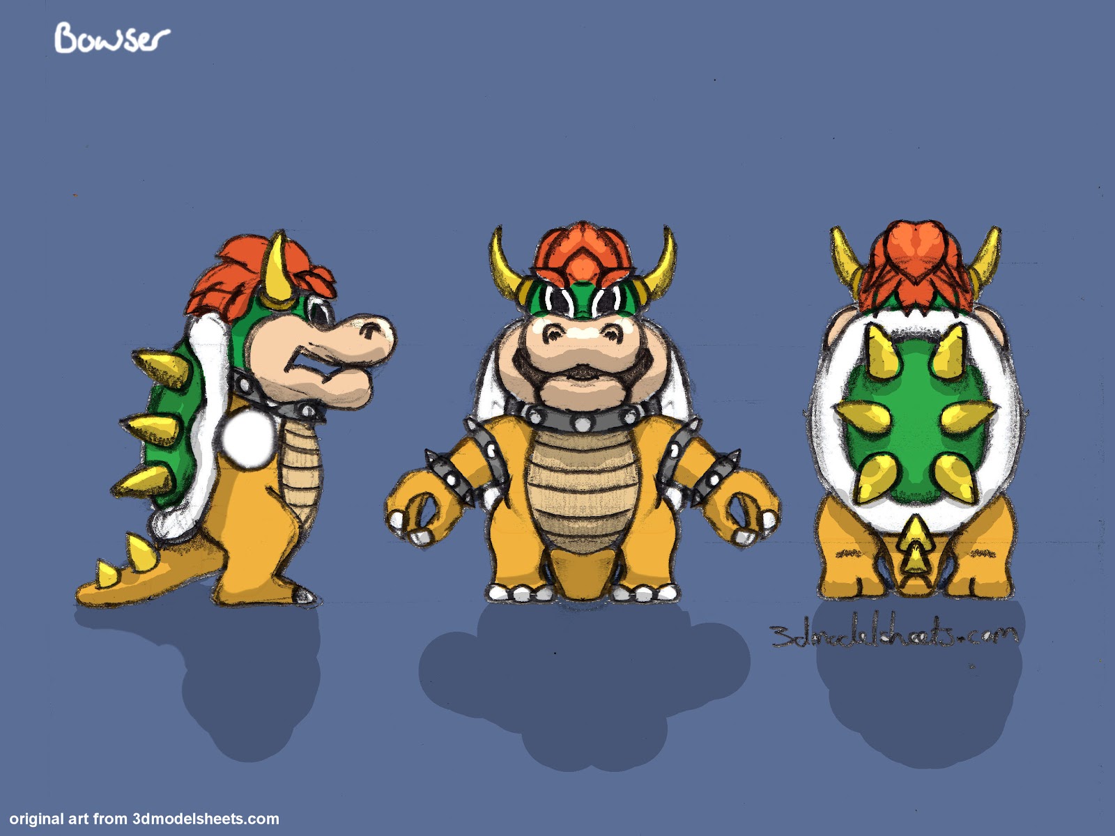 HIGH RESOLUTION TEXTURES: Free Animal Blueprints Model Sheets