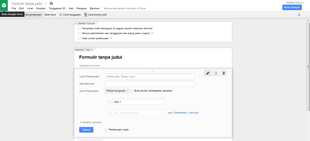 Cara Buat Formulir di Google Doc | Unik Menarik dan Kreatif
