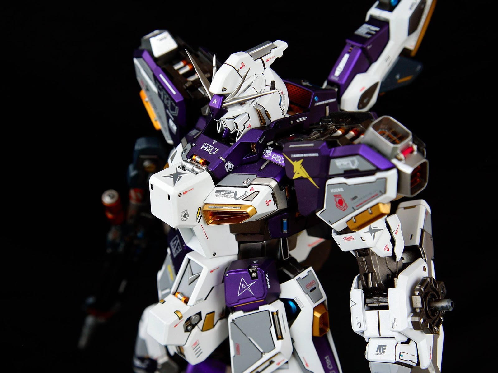GUNDAM GUY: G-System 1/72 RX-93-v2 HI NU GUNDAM "ANARCHY" - Painted ...