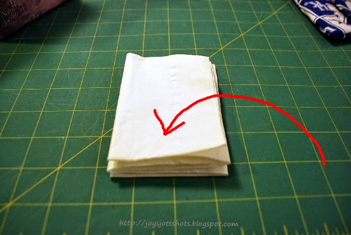 Joy's Jots, Shots & Whatnots: Folding Tissue for Small Tissue Holders