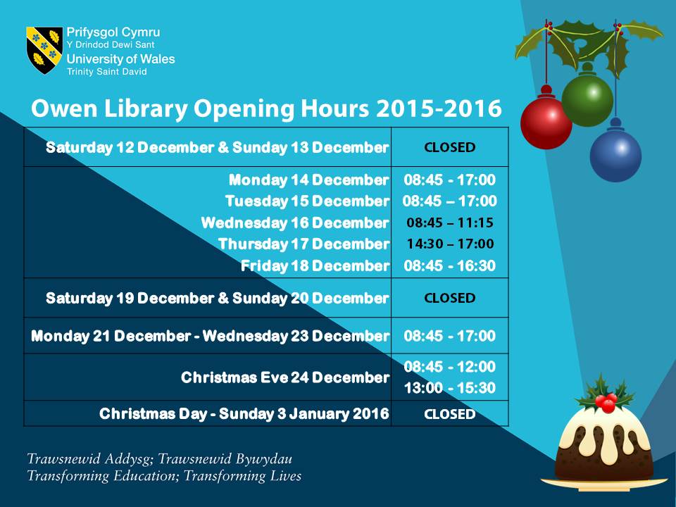 UWTSD Swansea Library Blog